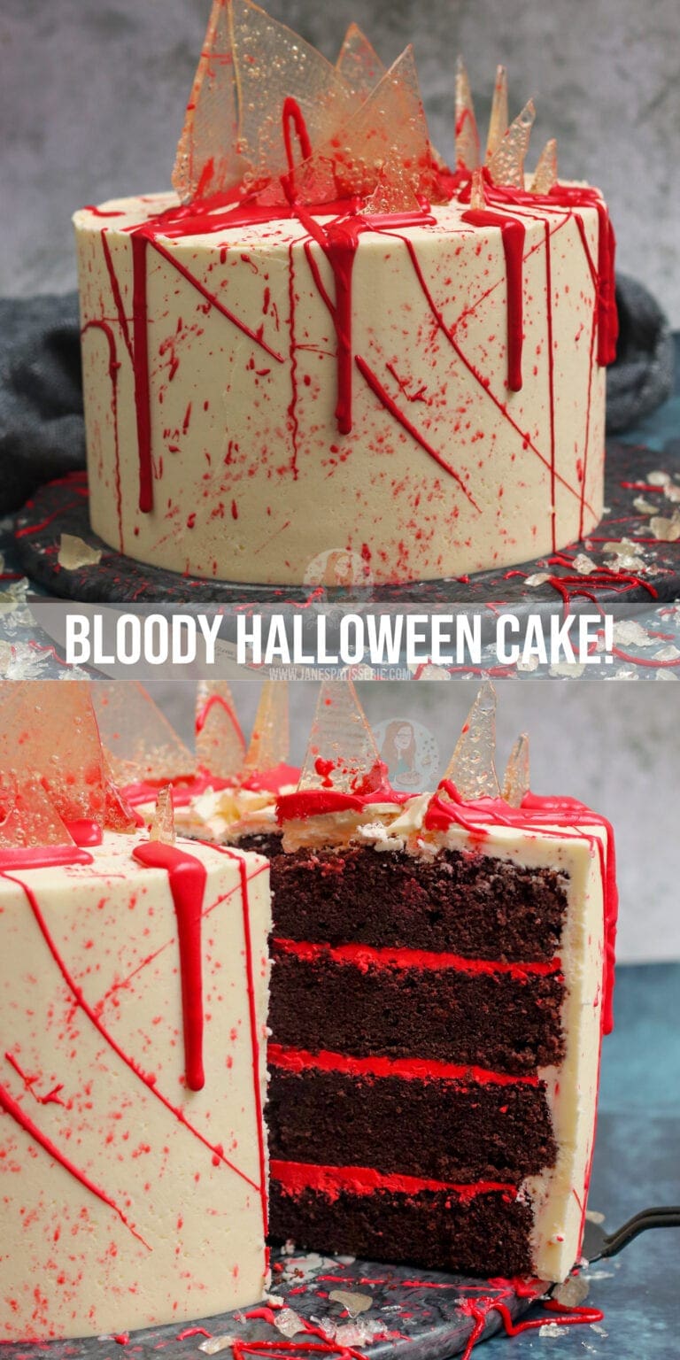 Bloody Halloween Cake! - Jane's Patisserie