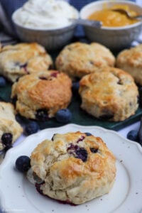 Lemon Blueberry Scones! - Jane's Patisserie