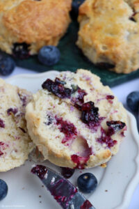 Lemon Blueberry Scones! - Jane's Patisserie