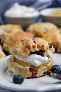 Lemon Blueberry Scones! - Jane's Patisserie