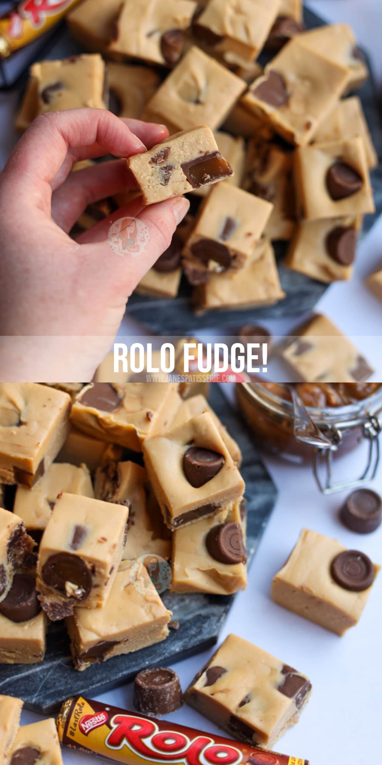 Caramel Rolo Fudge! - Jane's Patisserie