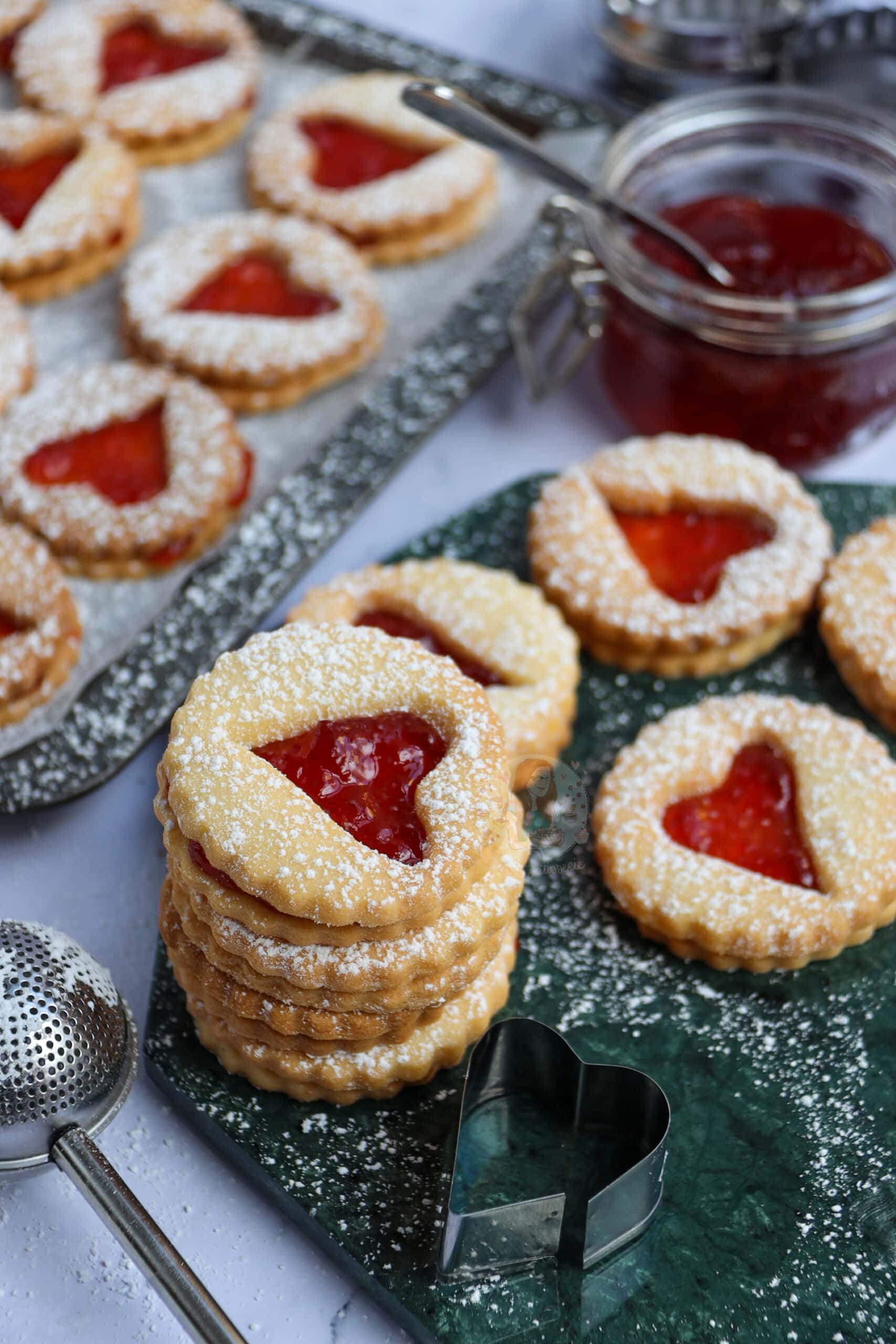 Homemade Jammie Dodgers! - Jane's Patisserie