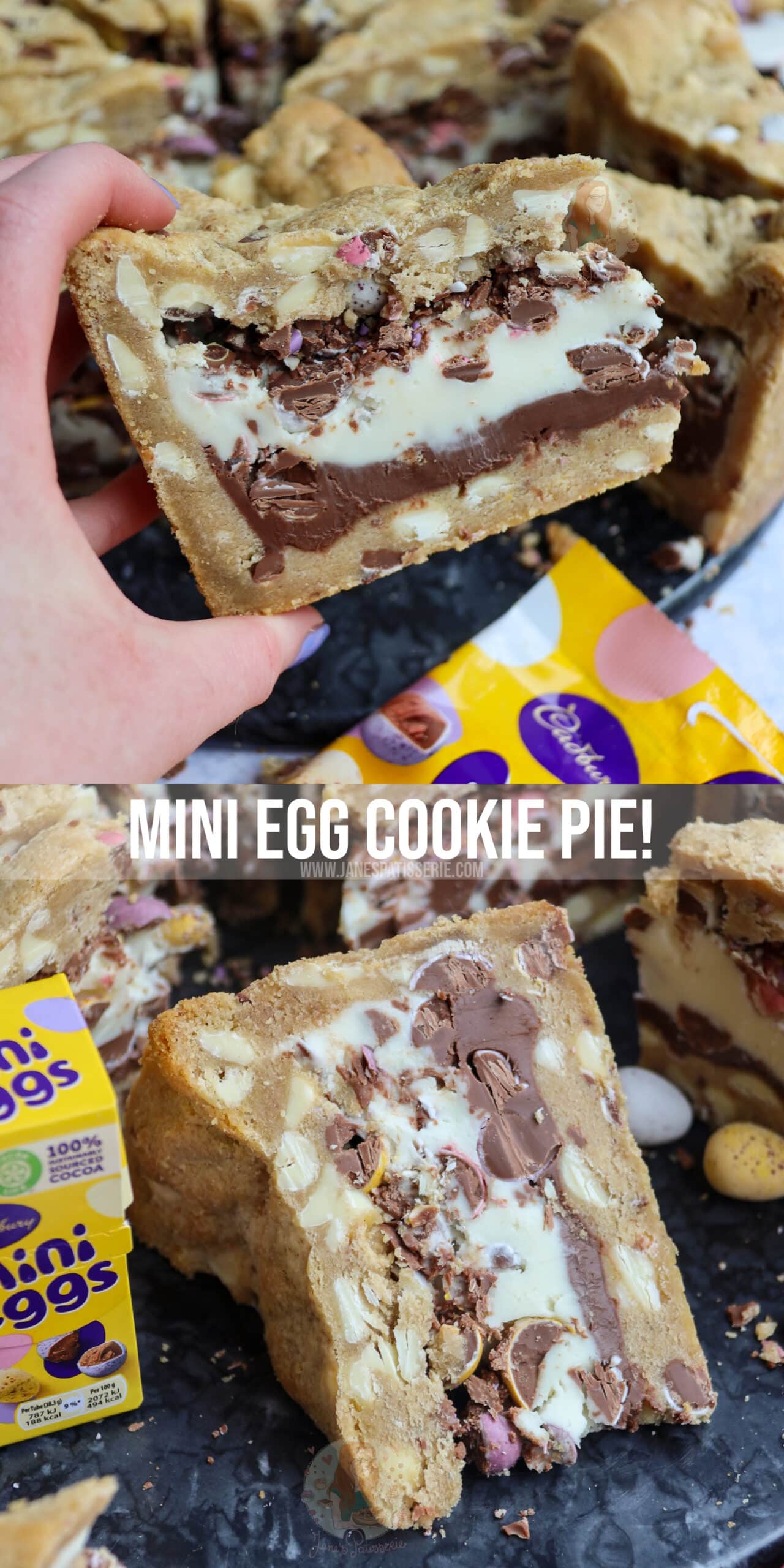 Mini Egg Cookie Pie! - Jane's Patisserie