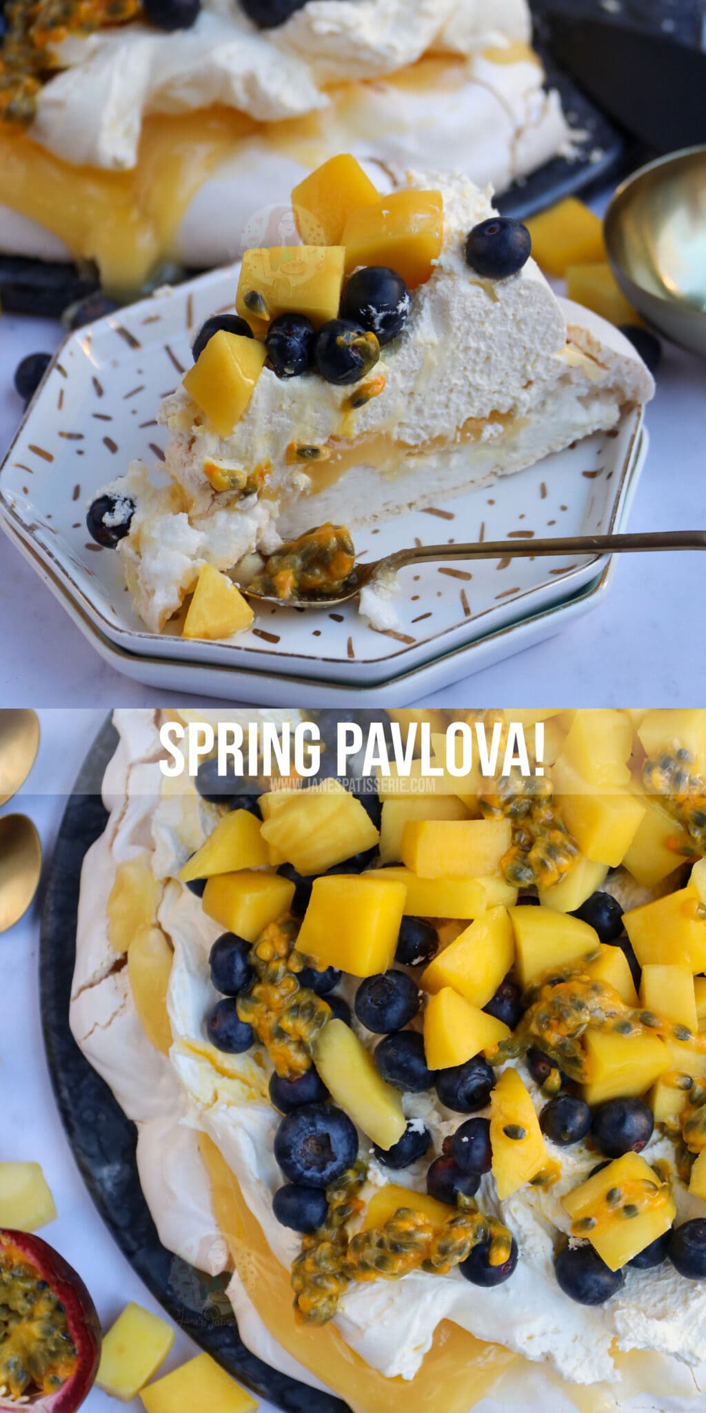 Spring Pavlova! - Jane's Patisserie