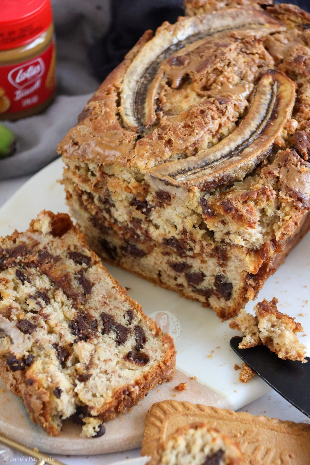 Biscoff Banana Bread! - Jane's Patisserie