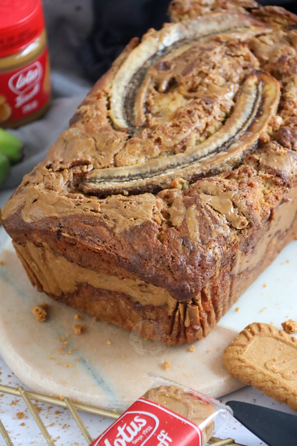 Biscoff Banana Bread! - Jane's Patisserie