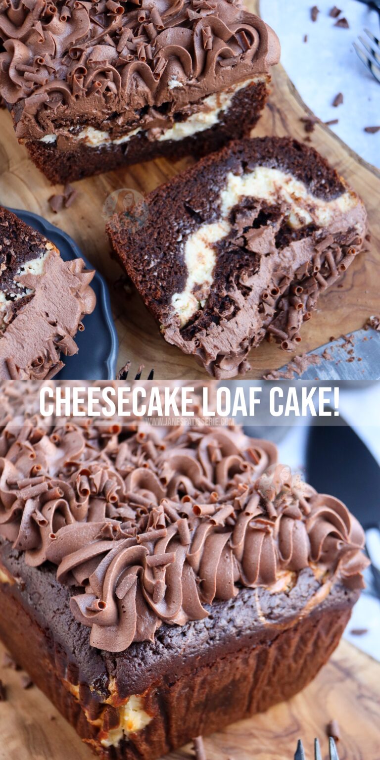 Cheesecake Loaf Cake! - Jane's Patisserie