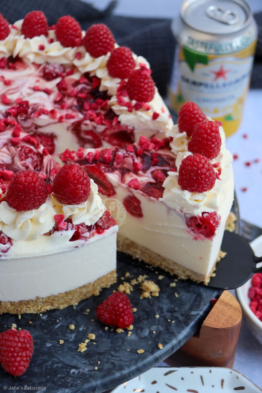 Raspberry Lemonade Cheesecake! - Jane's Patisserie