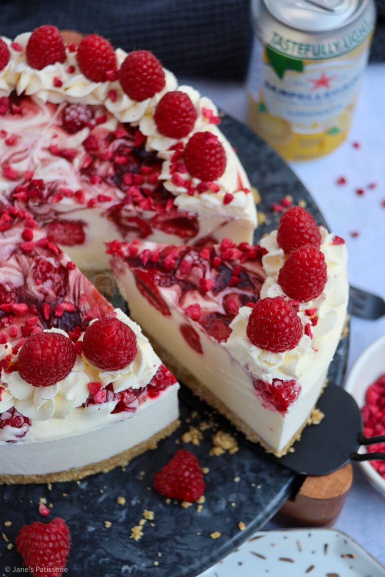 Raspberry Lemonade Cheesecake! - Jane's Patisserie