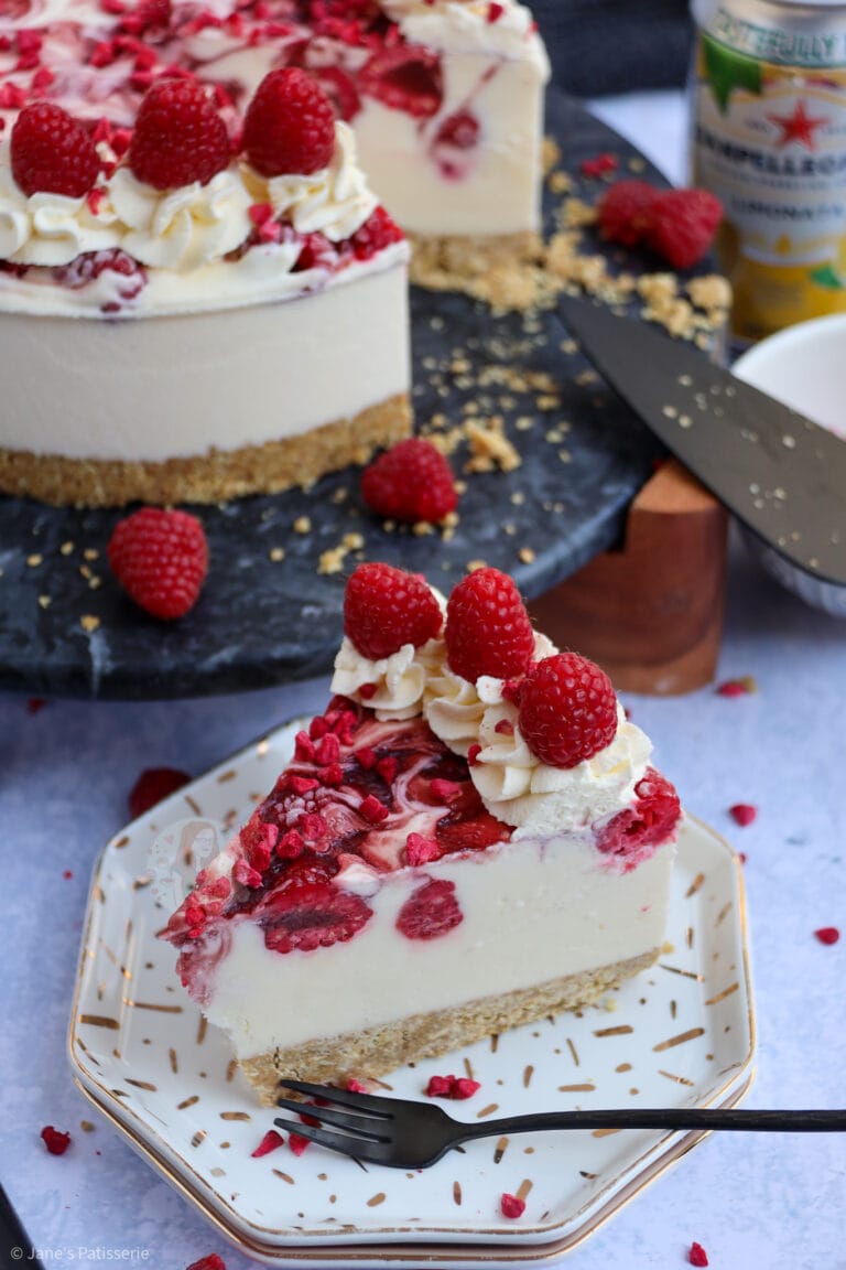 Raspberry Lemonade Cheesecake! - Jane's Patisserie