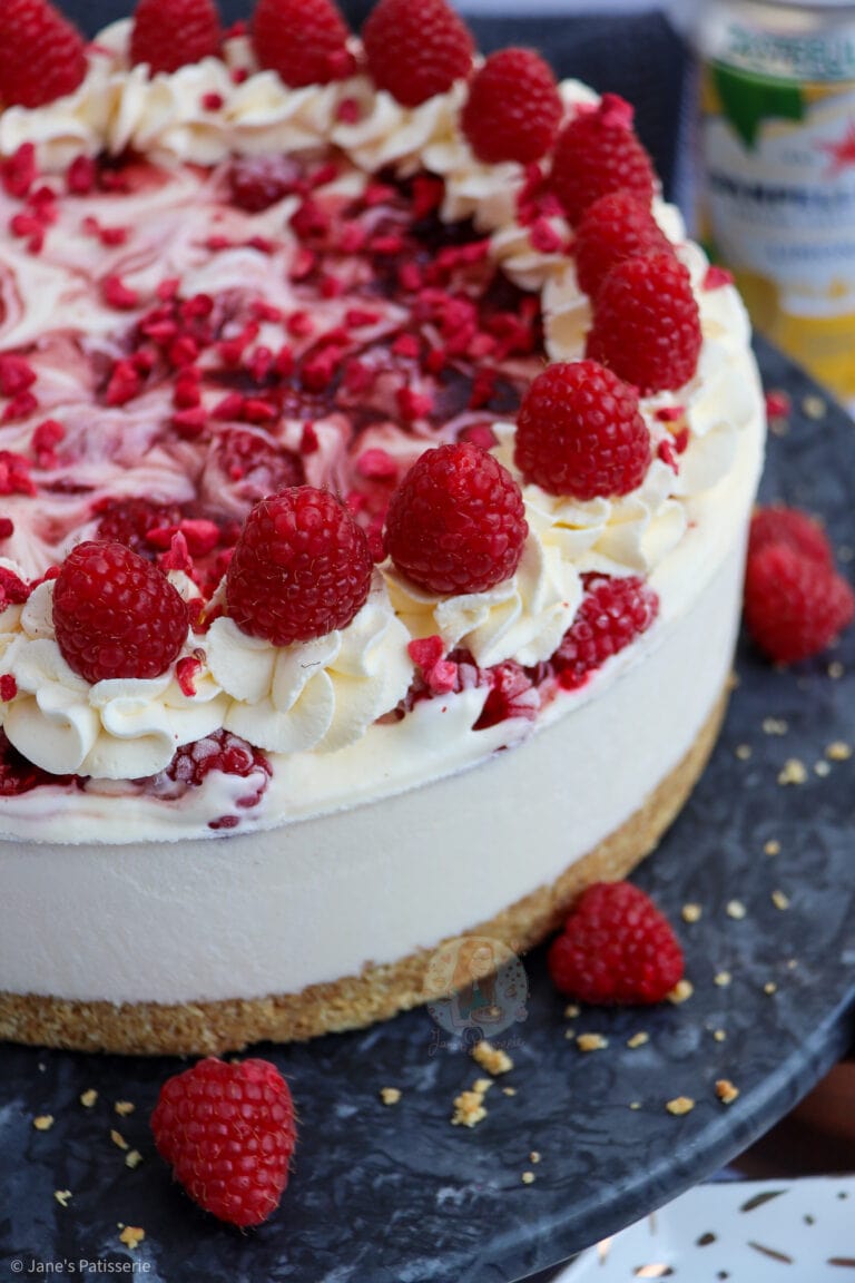 Raspberry Lemonade Cheesecake! - Jane's Patisserie