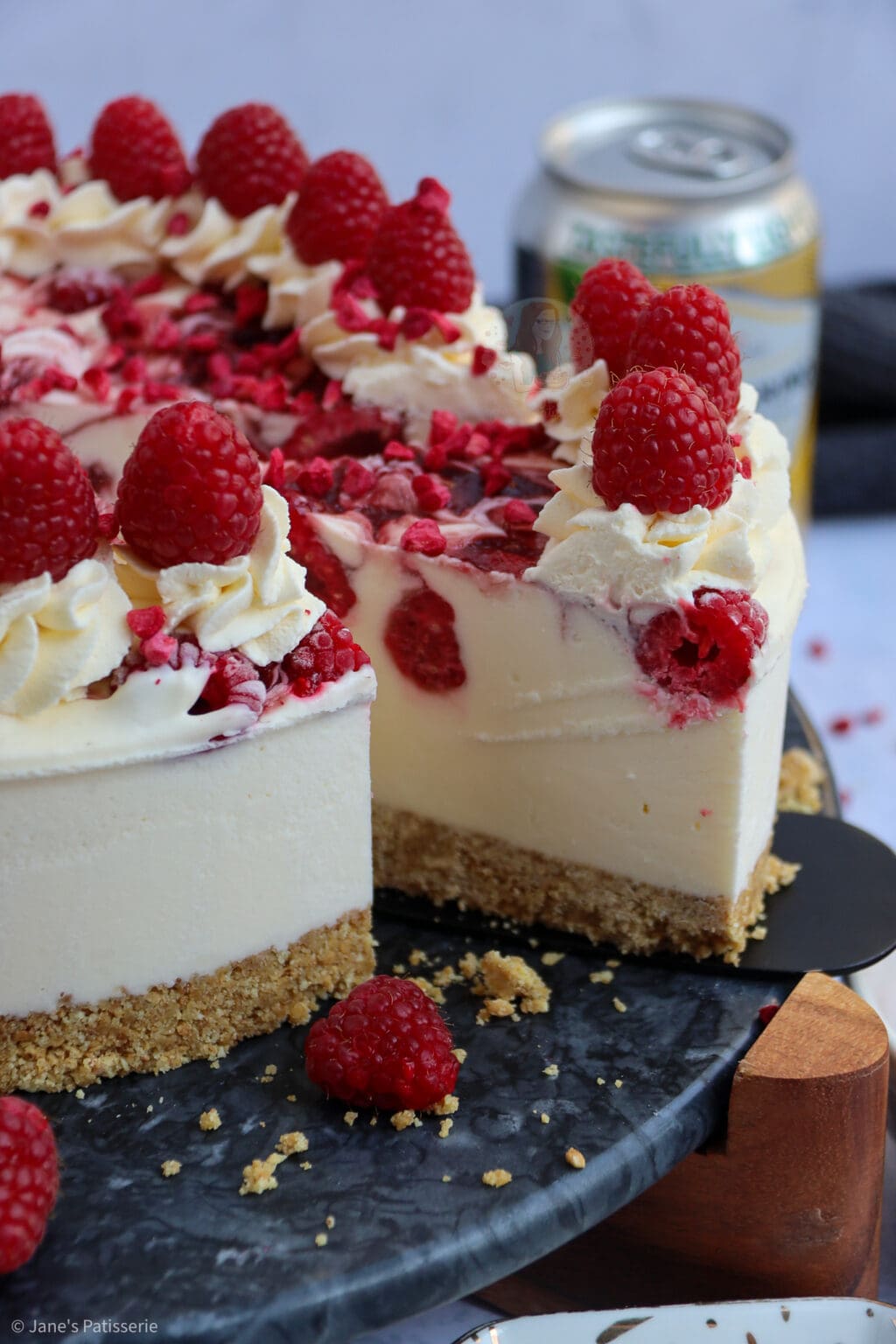 Raspberry Lemonade Cheesecake! - Jane's Patisserie