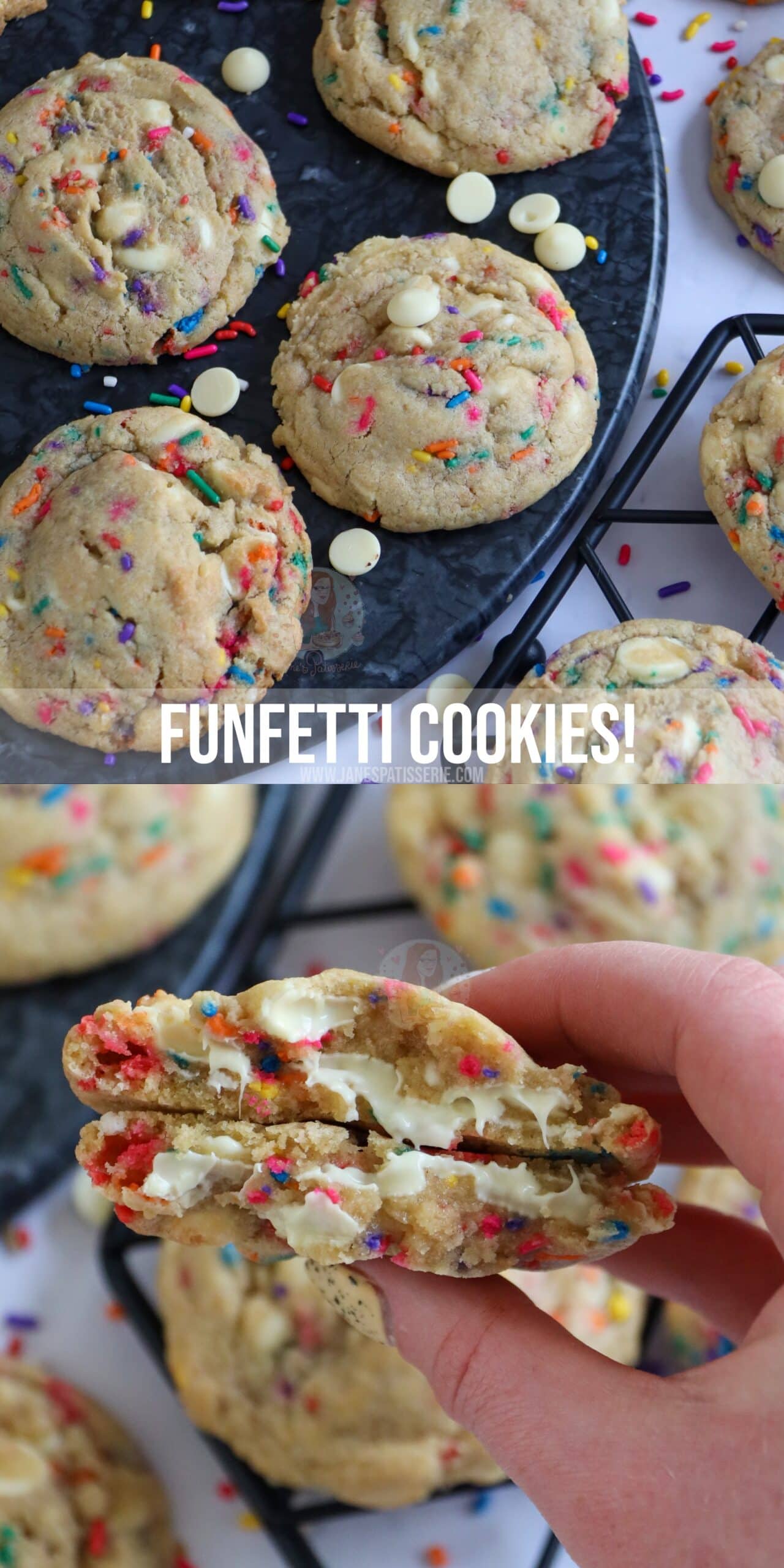 Funfetti Cookies! - Jane's Patisserie