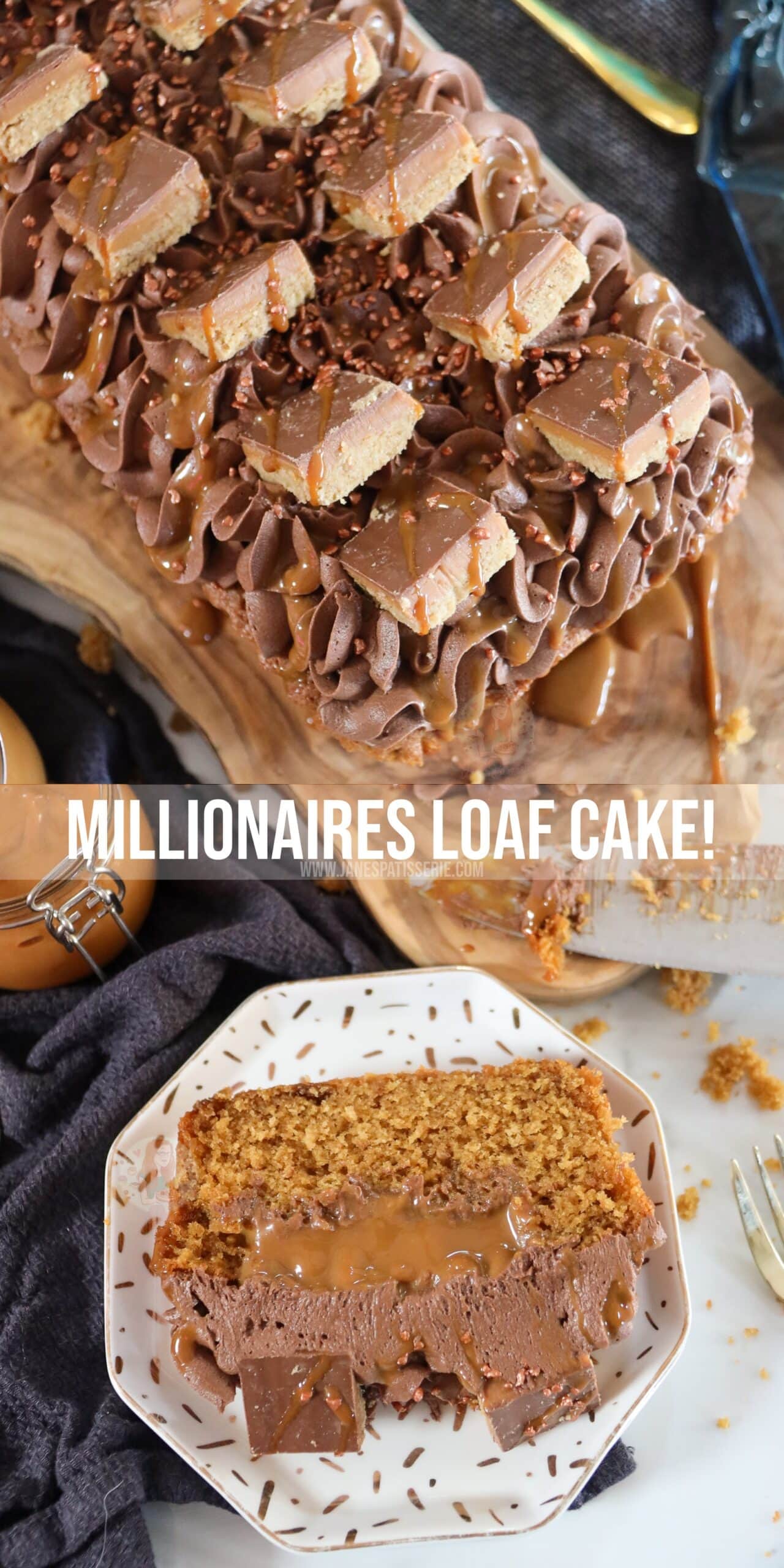 Millionaires Loaf Cake! - Jane's Patisserie