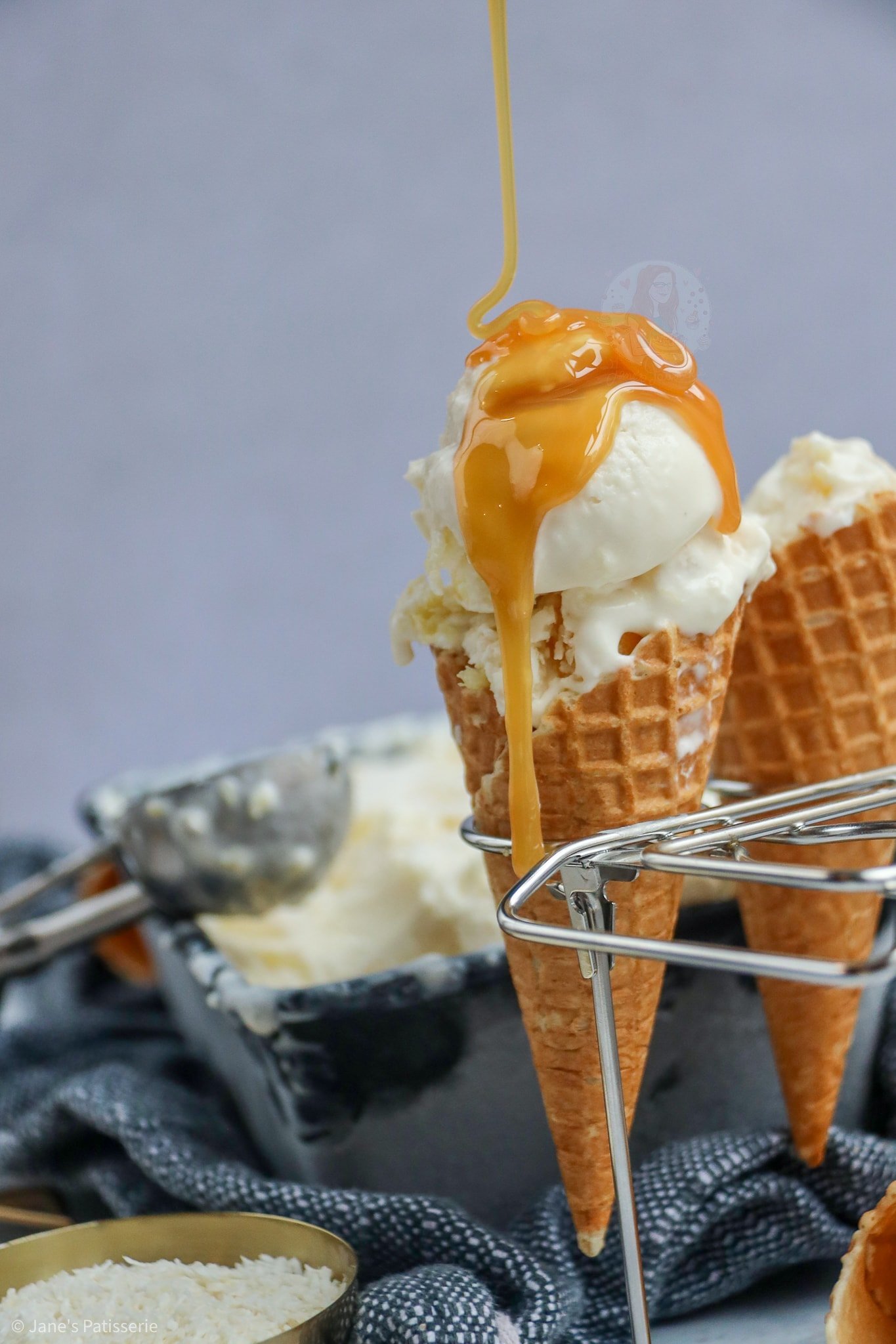 Pina Colada Ice Cream! - Jane's Patisserie