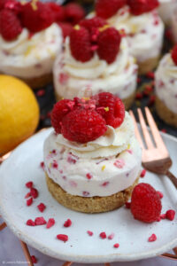 Mini Lemon & Raspberry Cheesecakes! - Jane's Patisserie