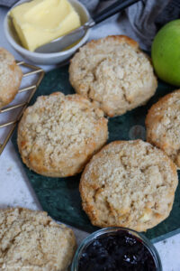 Apple Crumble Scones! - Jane's Patisserie