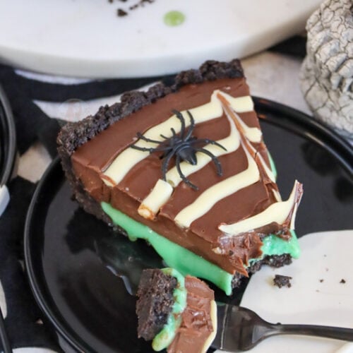 Spooky Spider Web Tart - Jane's Patisserie