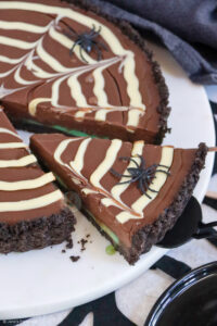 Spooky Spider Web Tart - Jane's Patisserie