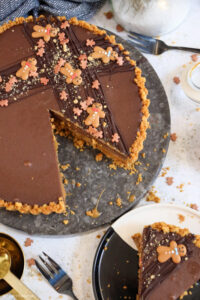 Gingerbread Chocolate Tart! - Jane's Patisserie