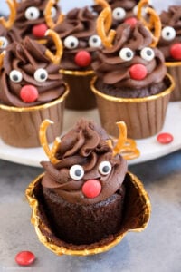 Reindeer Cupcakes - Jane's Patisserie