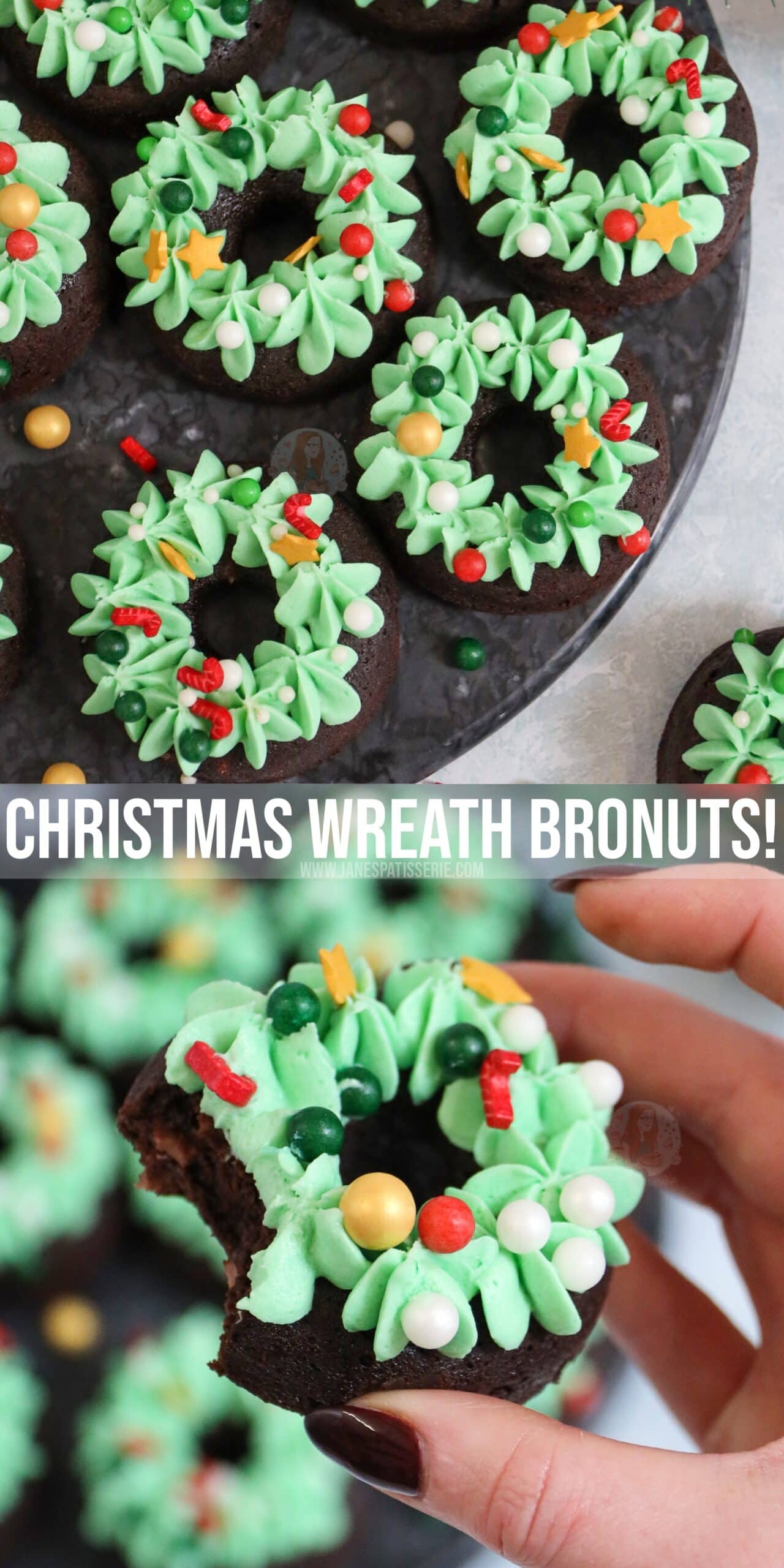 Christmas Wreath Bronuts! - Jane's Patisserie