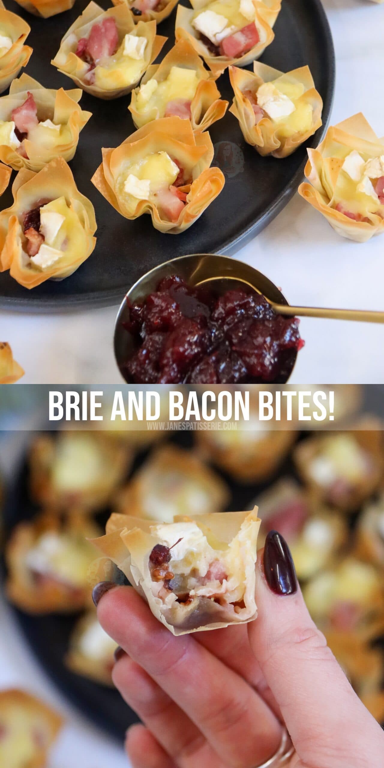 Brie & Bacon Bites! - Jane's Patisserie