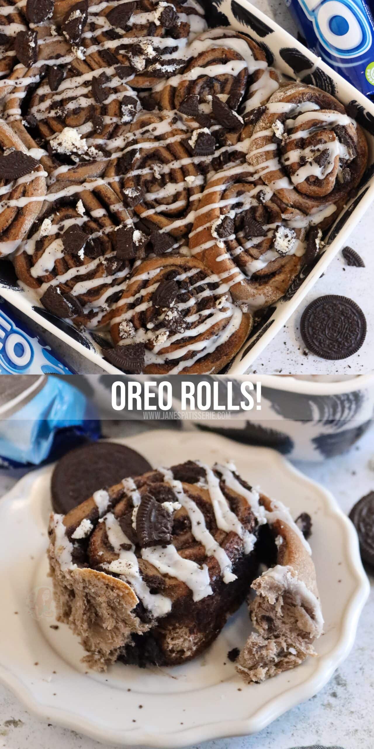 Oreo Chocolate Rolls! - Jane's Patisserie