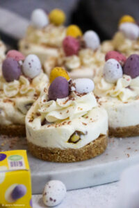 Individual Mini Egg Cheesecakes! - Jane's Patisserie