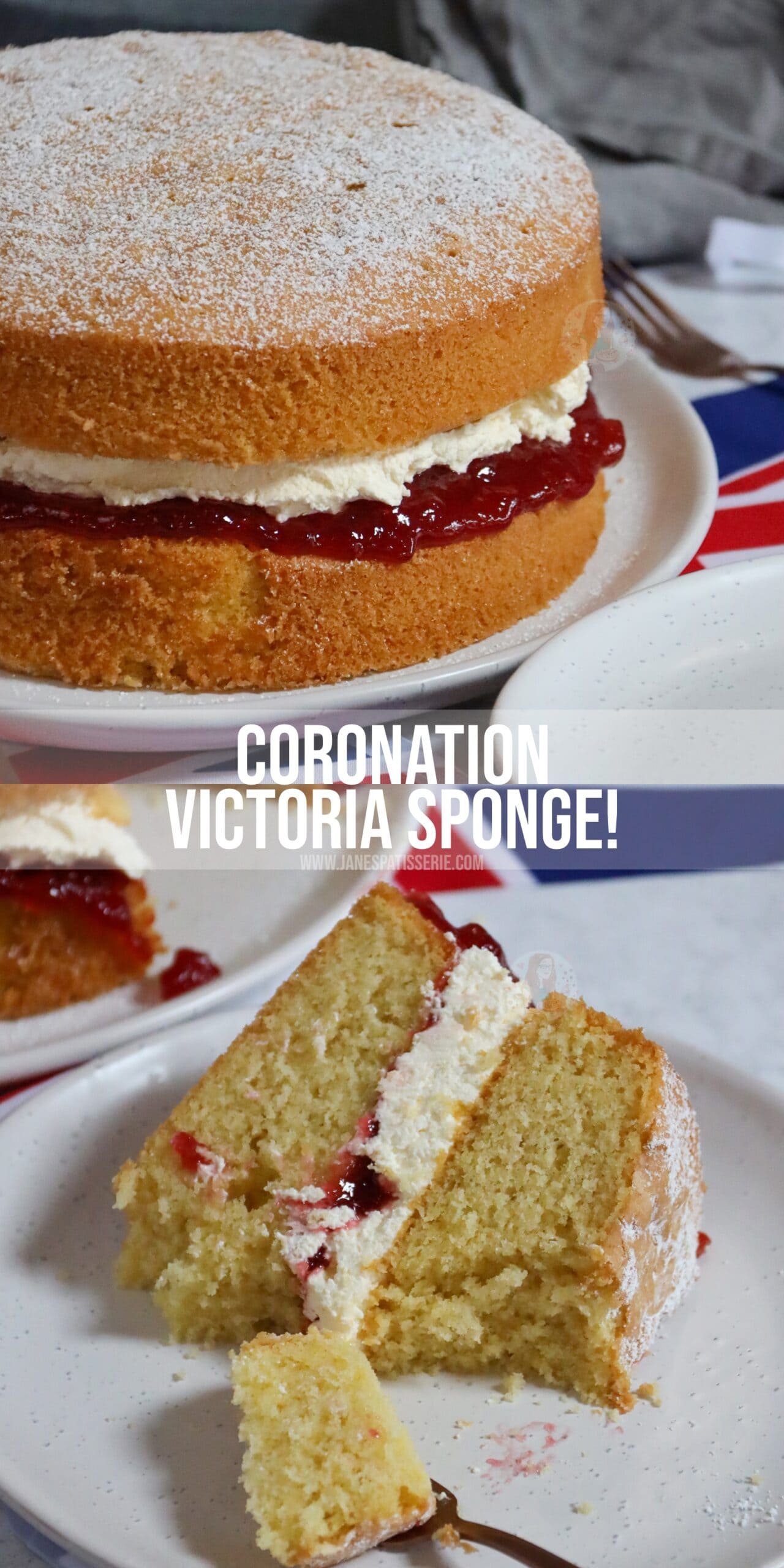 Coronation Victoria Sponge! - Jane's Patisserie