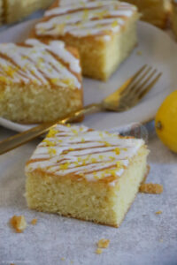 Lemon Drizzle Traybake! - Jane's Patisserie