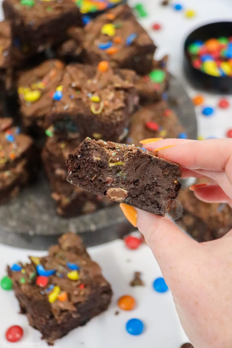 M&M Brownies! - Jane's Patisserie