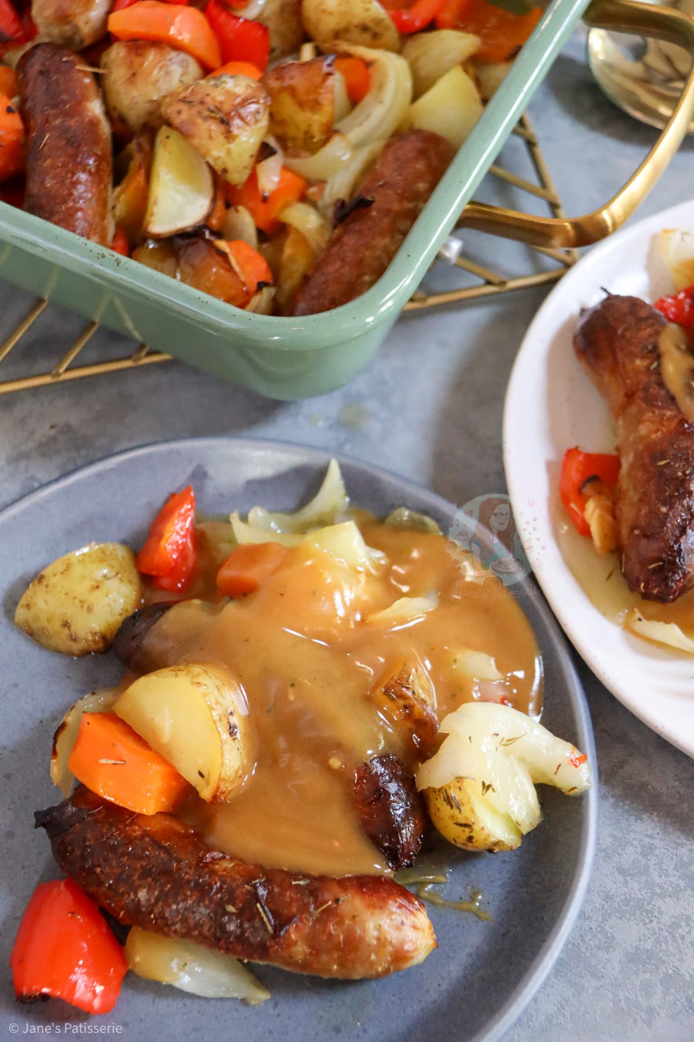 Sausage Traybake! - Jane's Patisserie