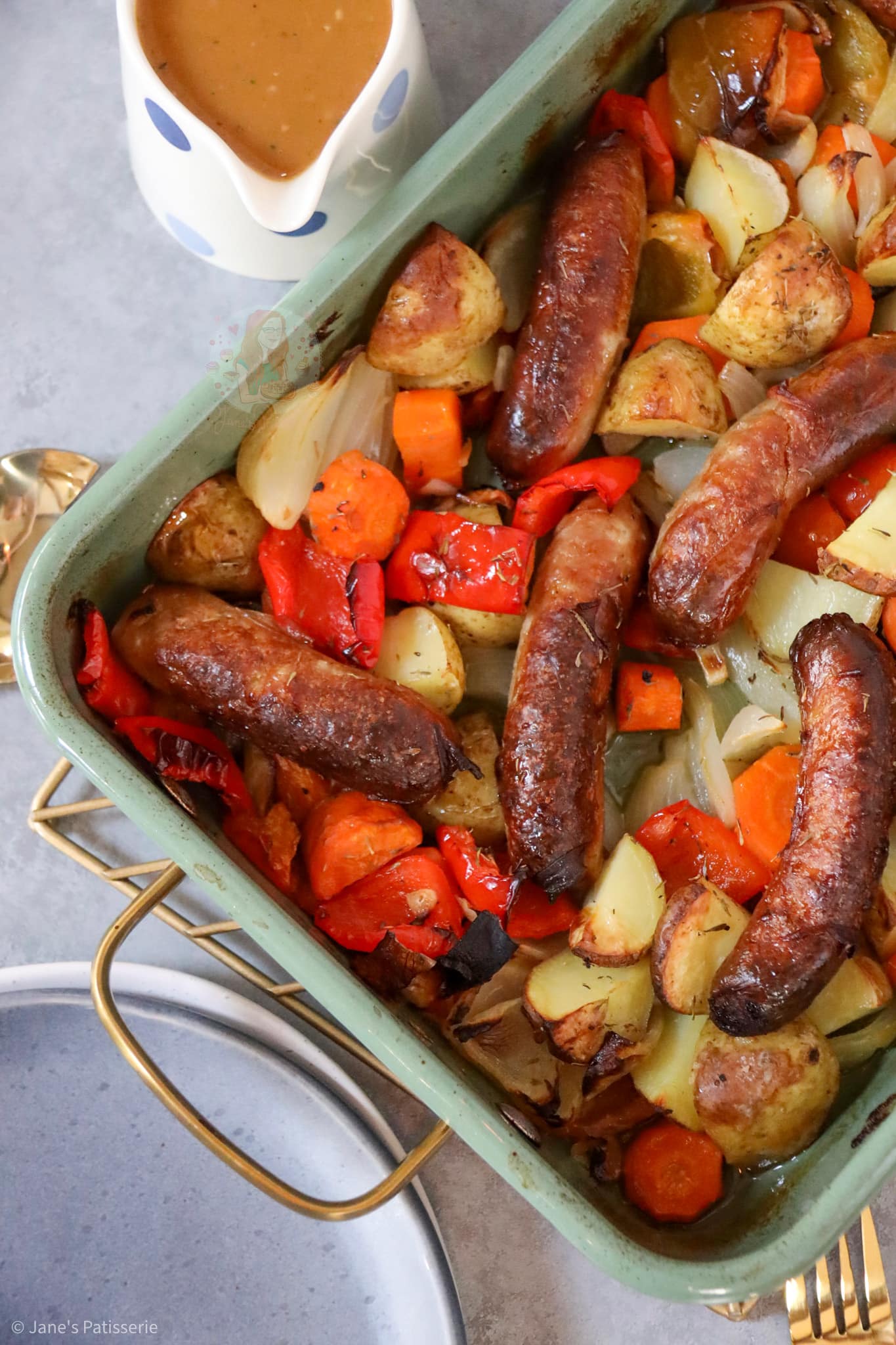 Sausage Traybake! - Jane's Patisserie