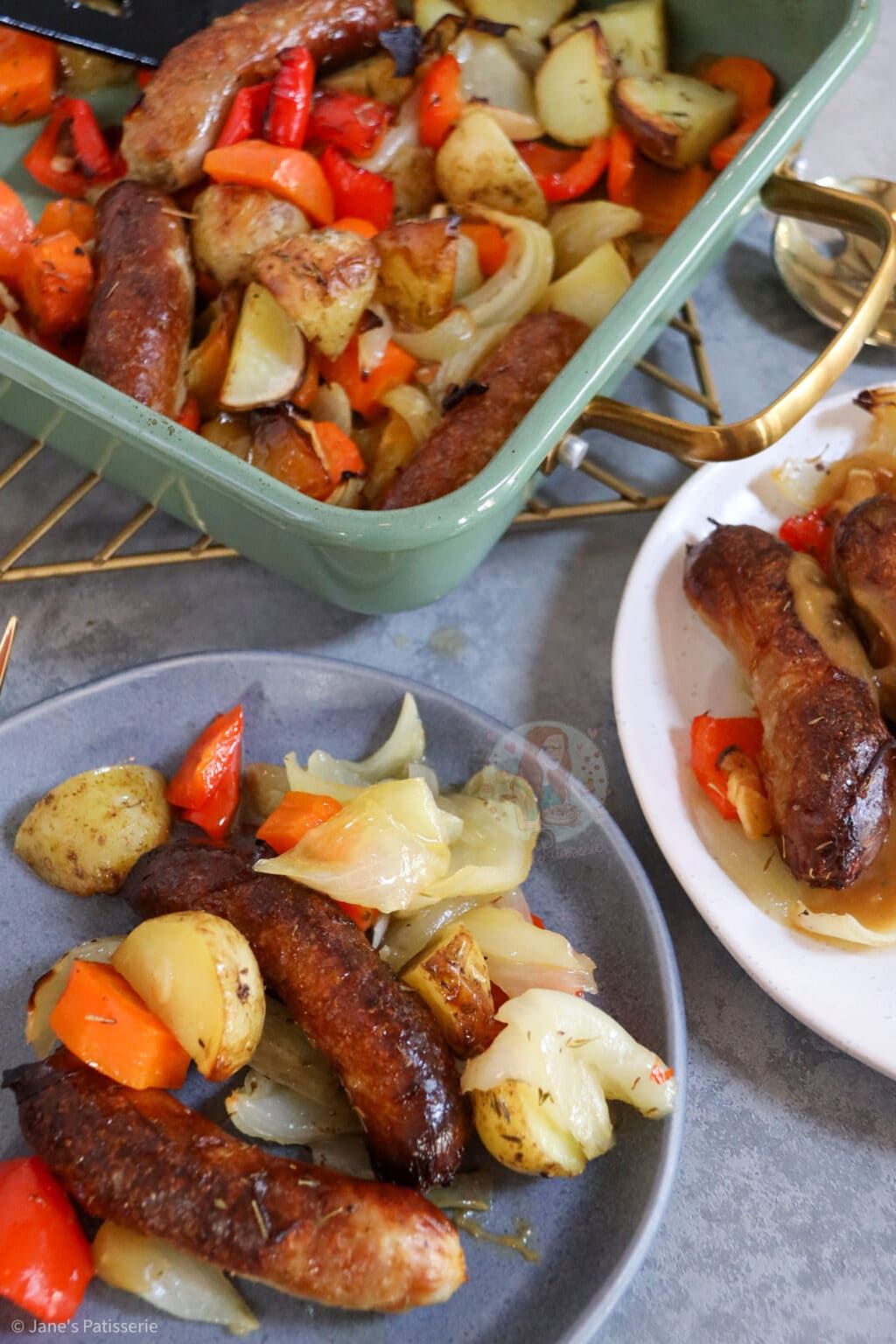 Sausage Traybake! - Jane's Patisserie