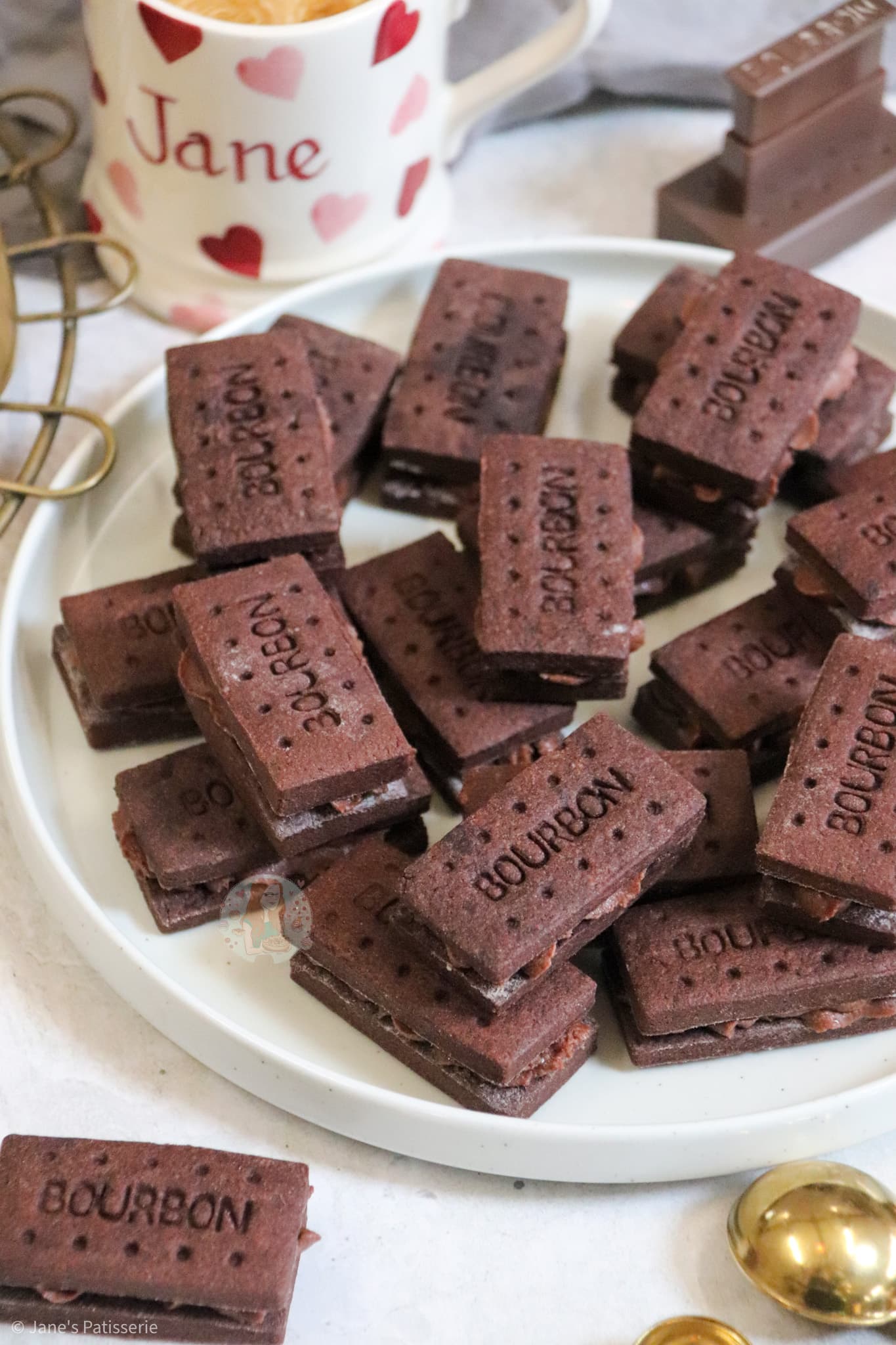 Homemade Bourbon Biscuits! - Jane's Patisserie