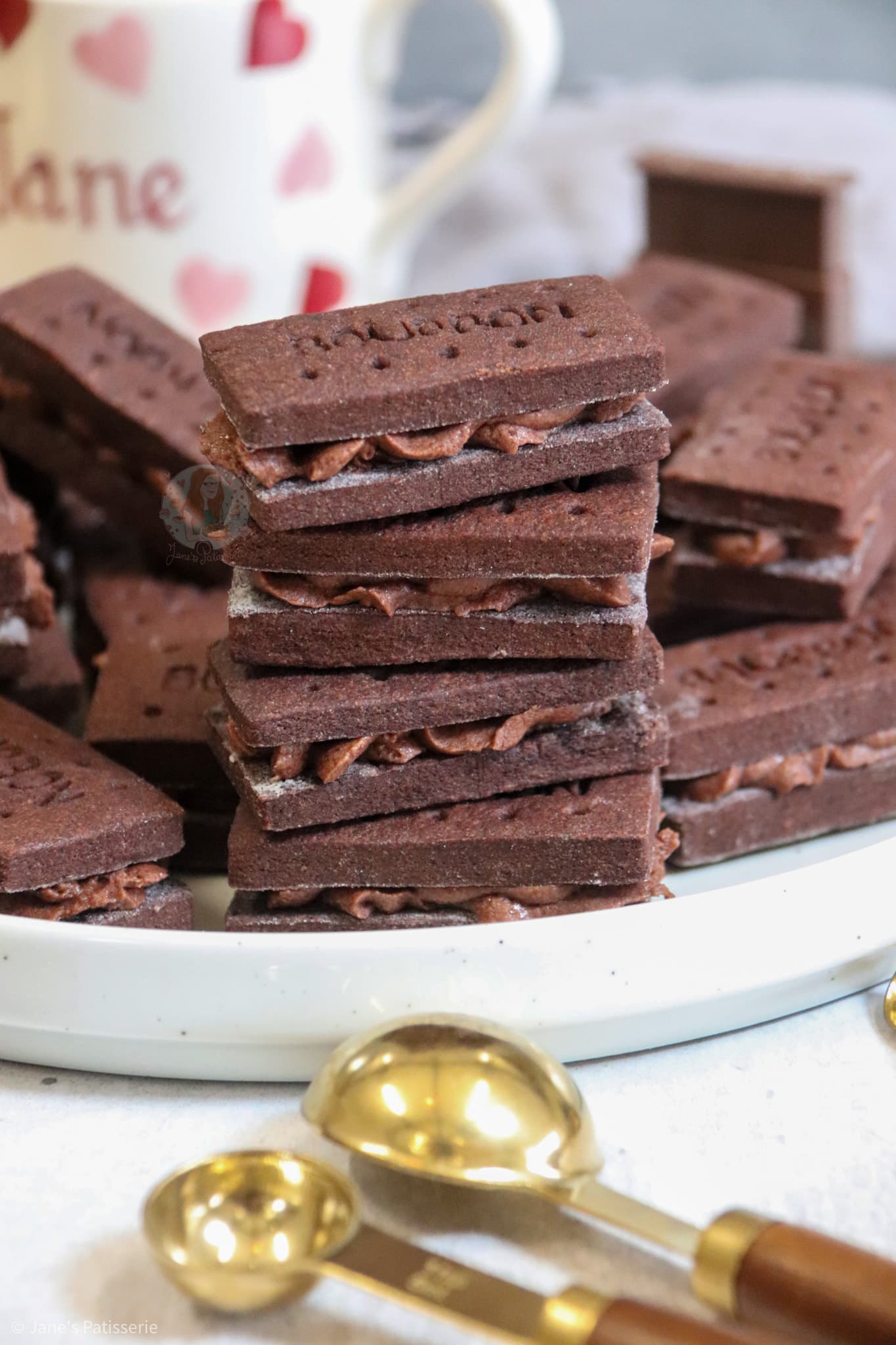 Homemade Bourbon Biscuits! - Jane's Patisserie