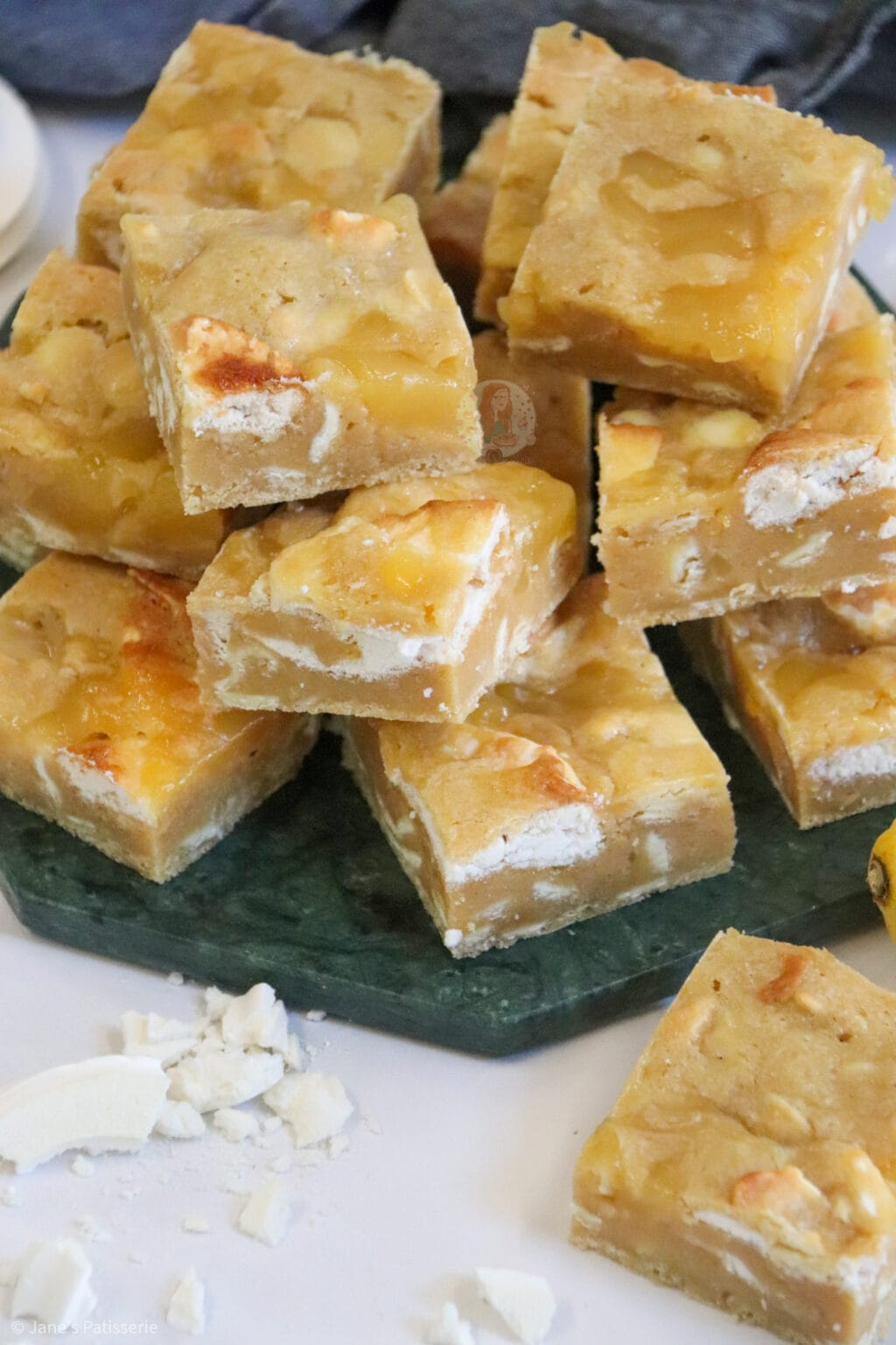 Lemon Meringue Blondies! - Jane's Patisserie