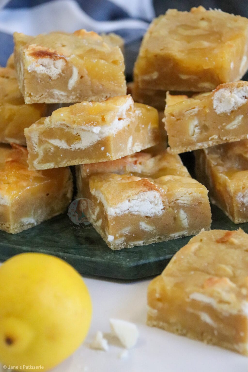 Lemon Meringue Blondies! - Jane's Patisserie