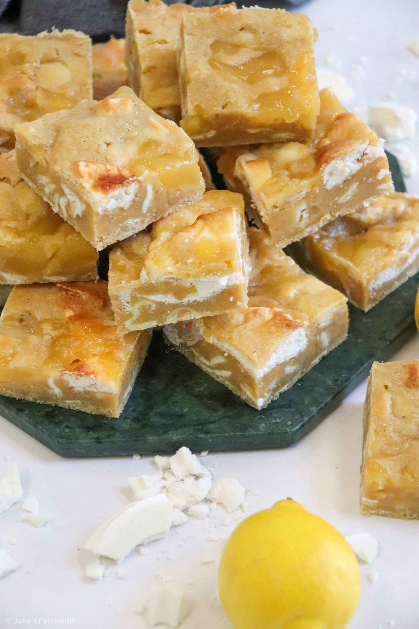 Lemon Meringue Blondies! - Jane's Patisserie