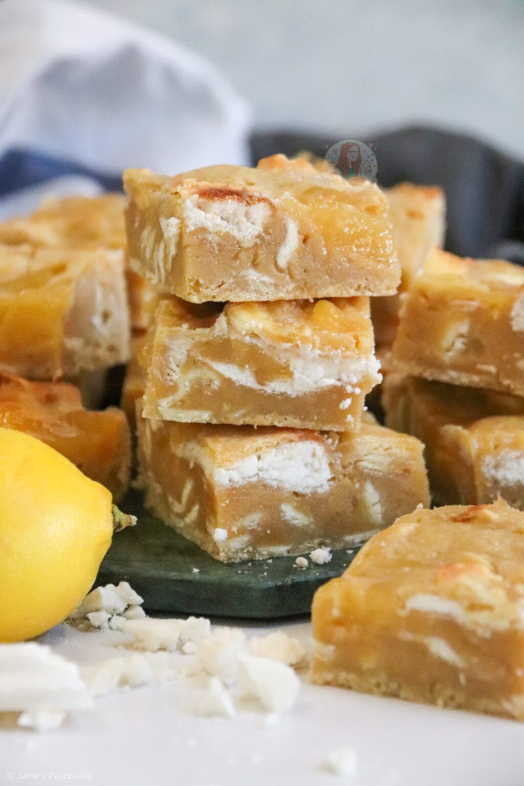 Lemon Meringue Blondies! - Jane's Patisserie