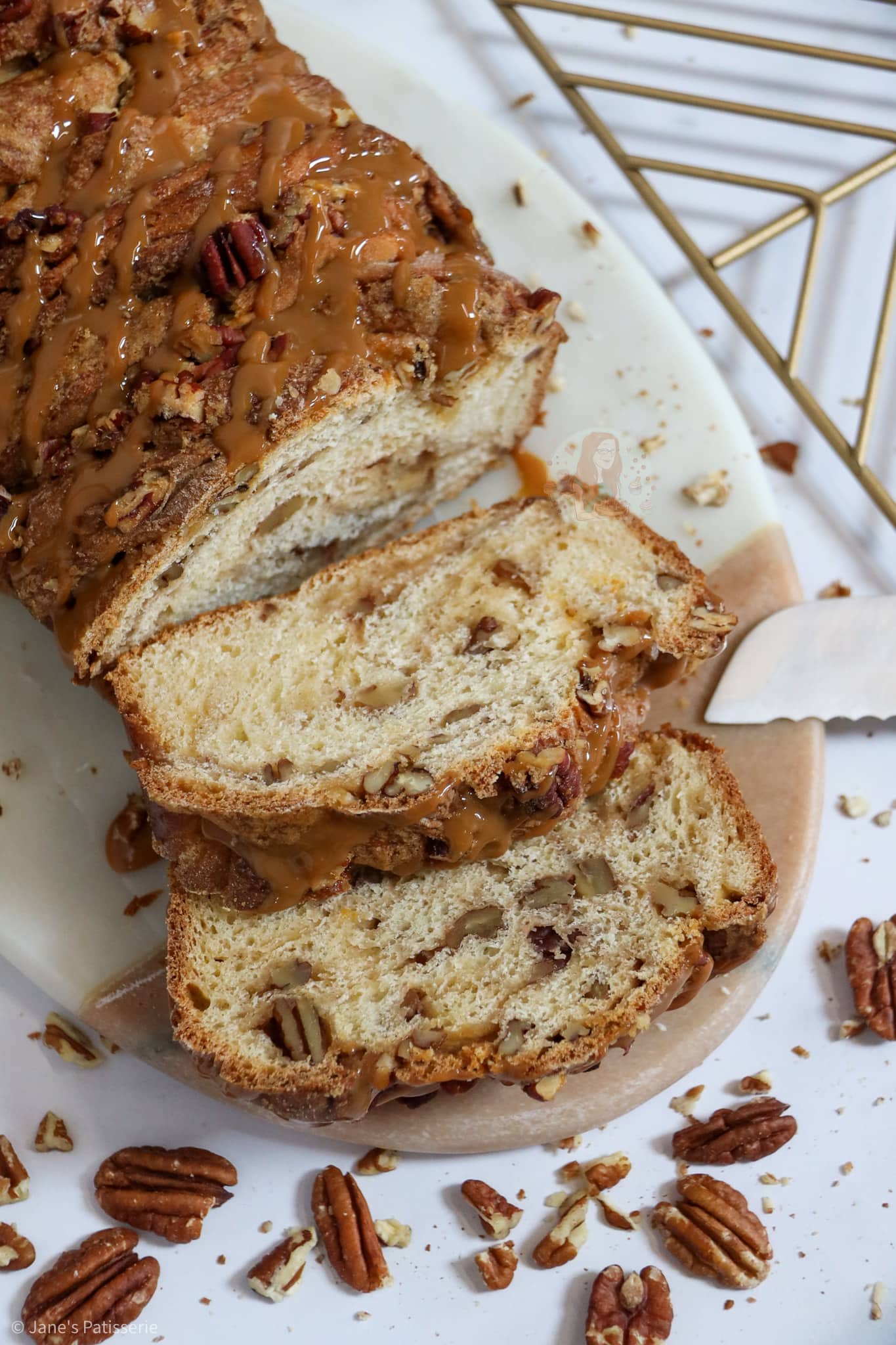 Caramel Pecan Babka! - Jane's Patisserie