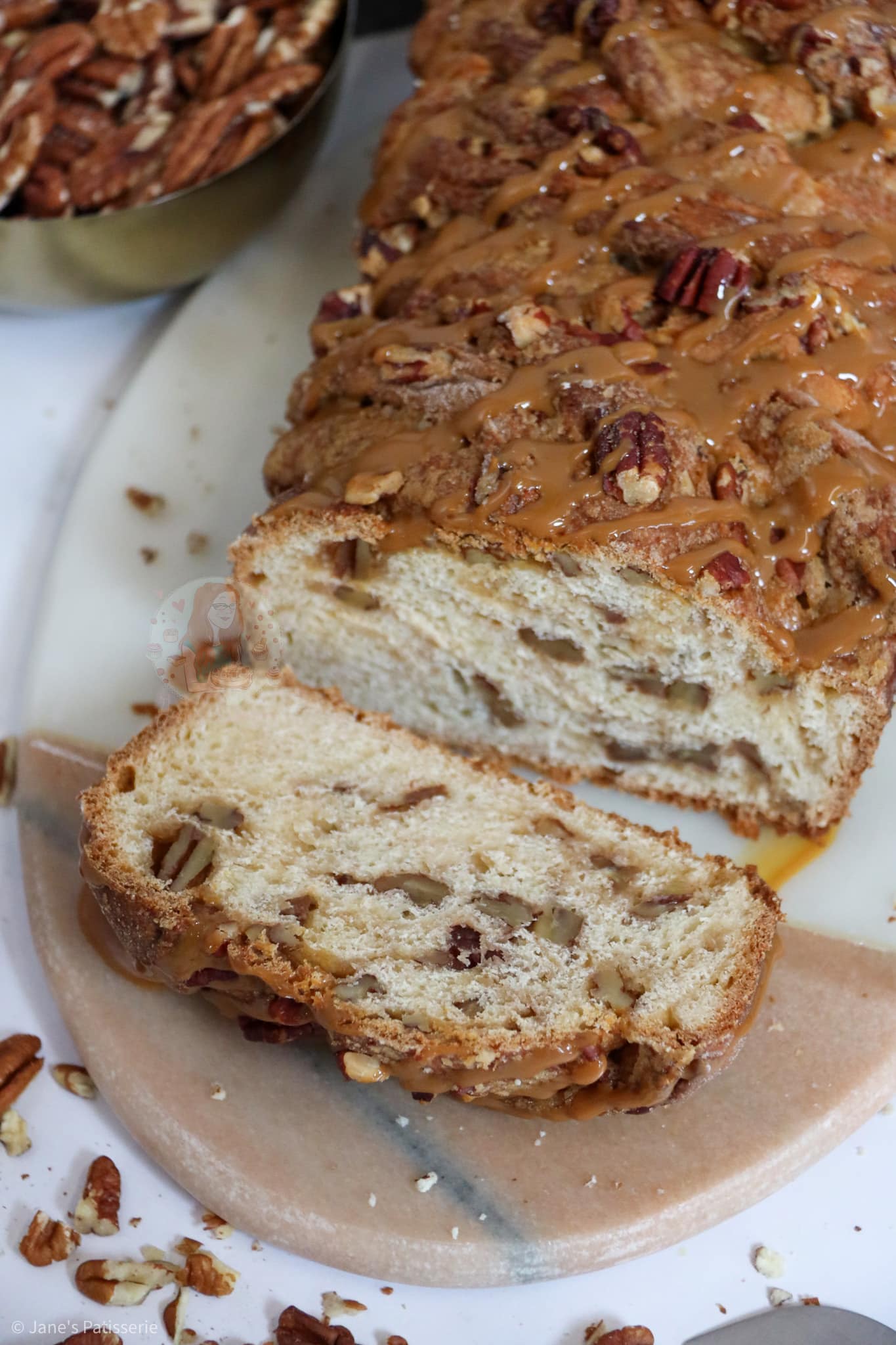 Caramel Pecan Babka! - Jane's Patisserie