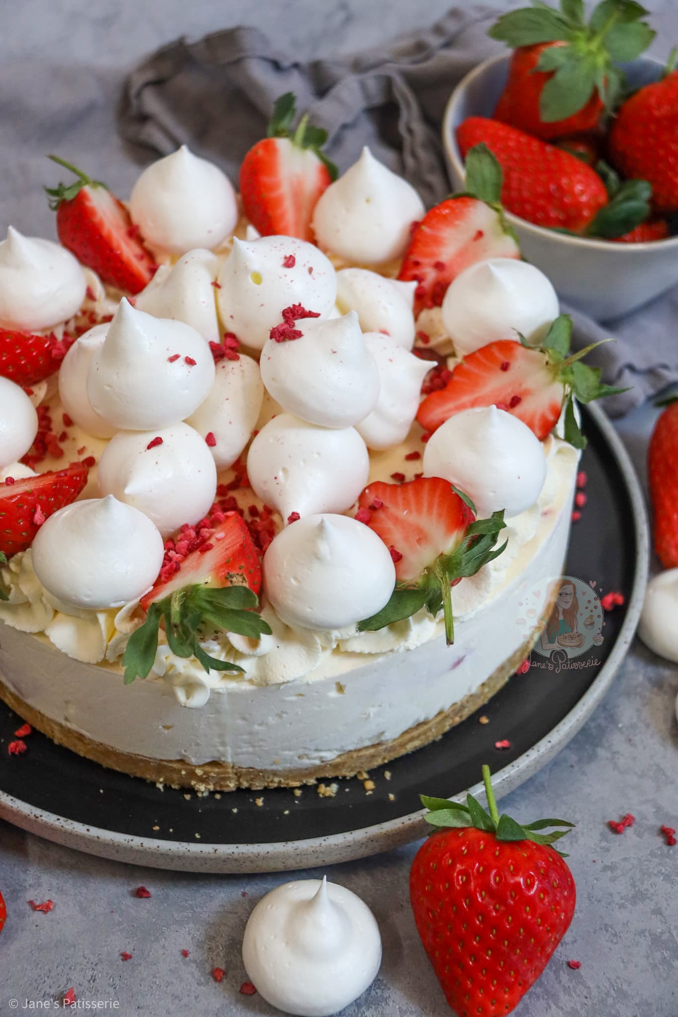 Eton Mess Cheesecake! - Jane's Patisserie