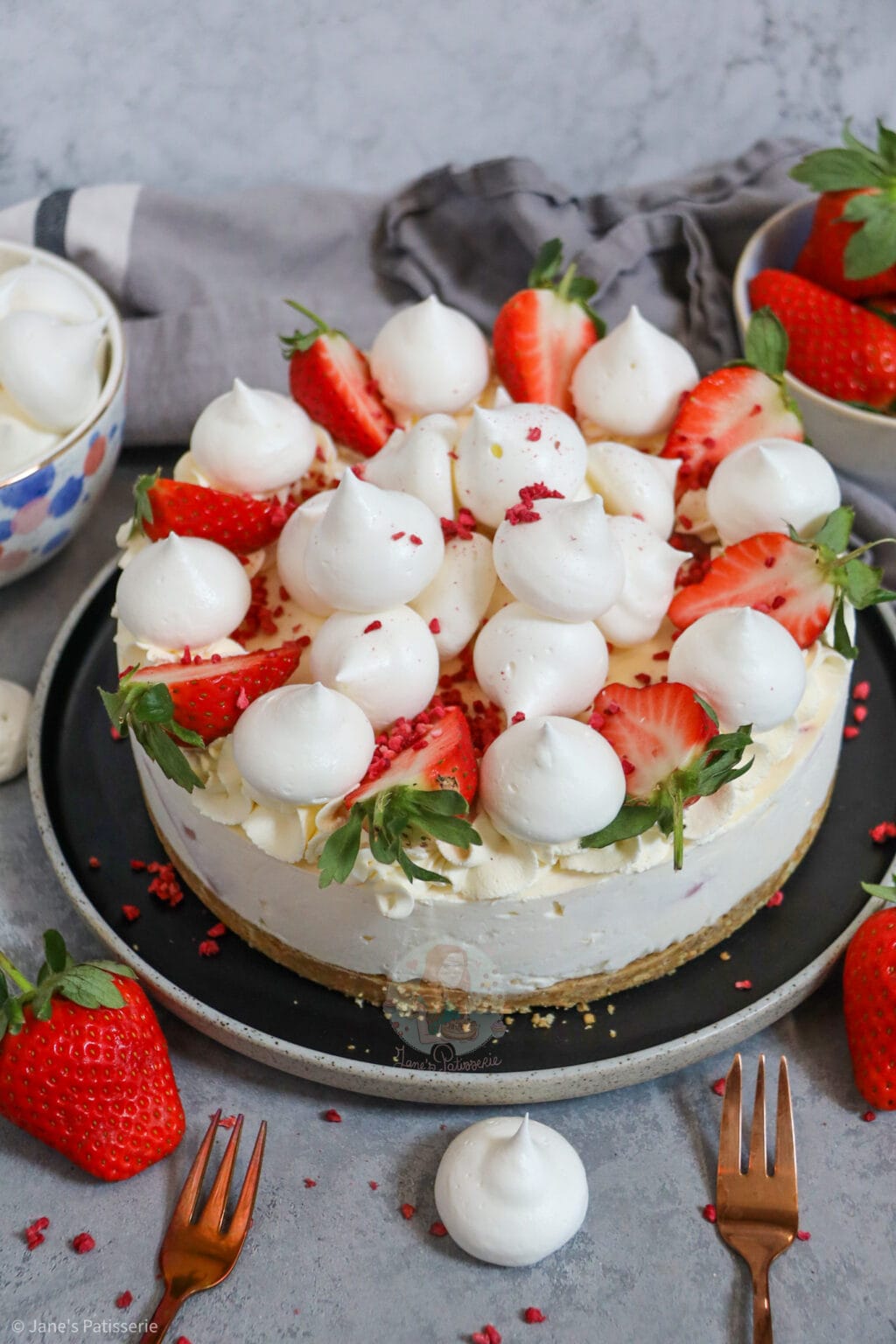 Eton Mess Cheesecake! - Jane's Patisserie