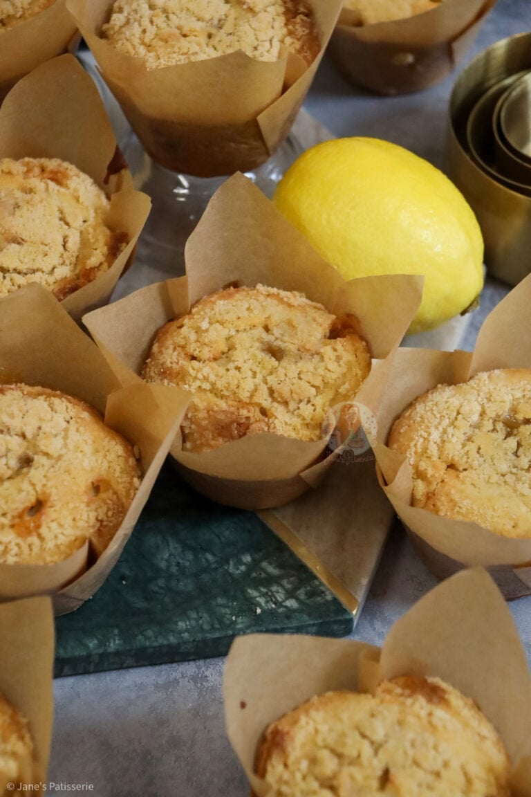 Lemon Curd Muffins! - Jane's Patisserie