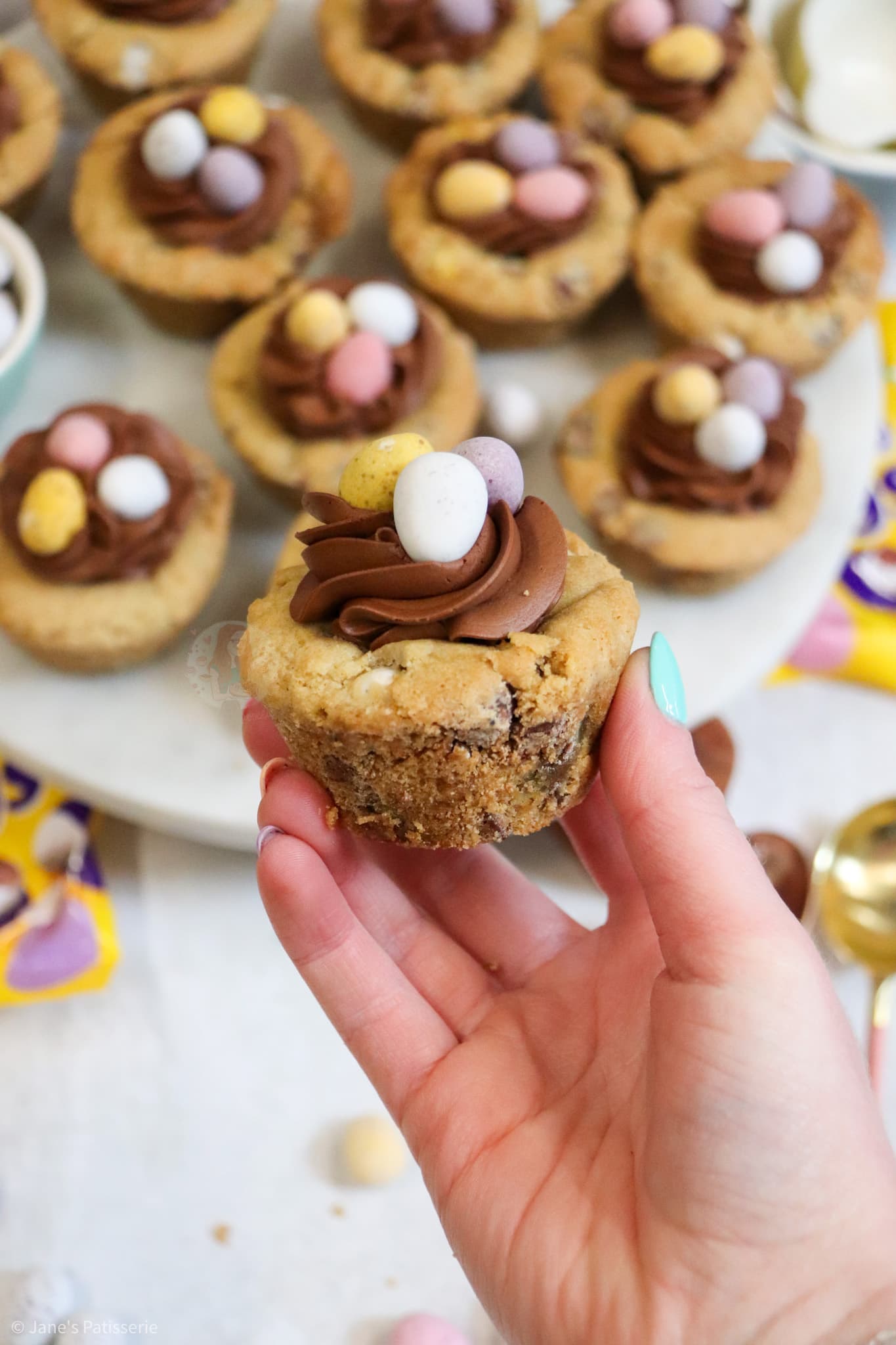 Mini Egg Cookie Cups! - Jane's Patisserie