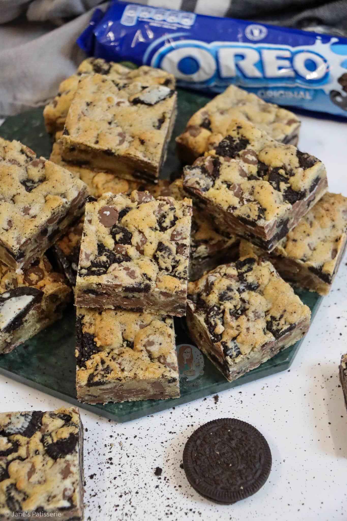 Oreo Cookie Bars! - Jane's Patisserie