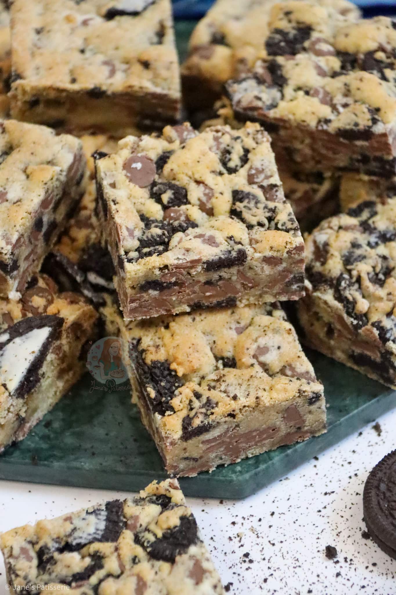 Oreo Cookie Bars! - Jane's Patisserie