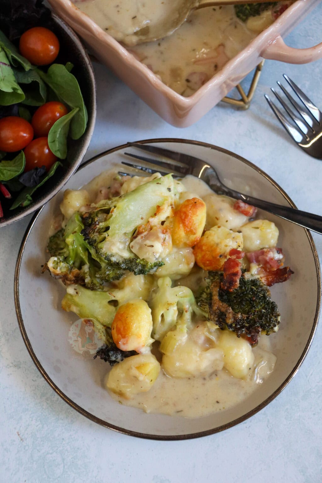 Bacon Broccoli Gnocchi Bake - Jane's Patisserie